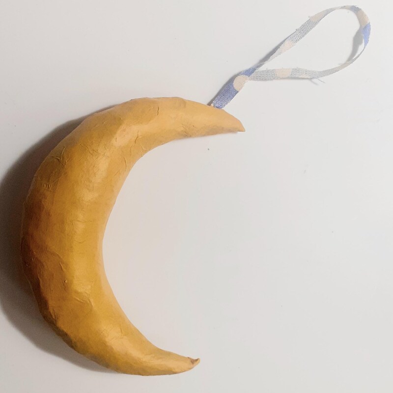 Paper Mache Moon - Etsy