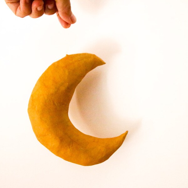 Paper Mache Moon - Etsy