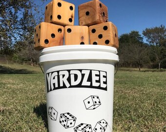 Yardzee bucket | Etsy