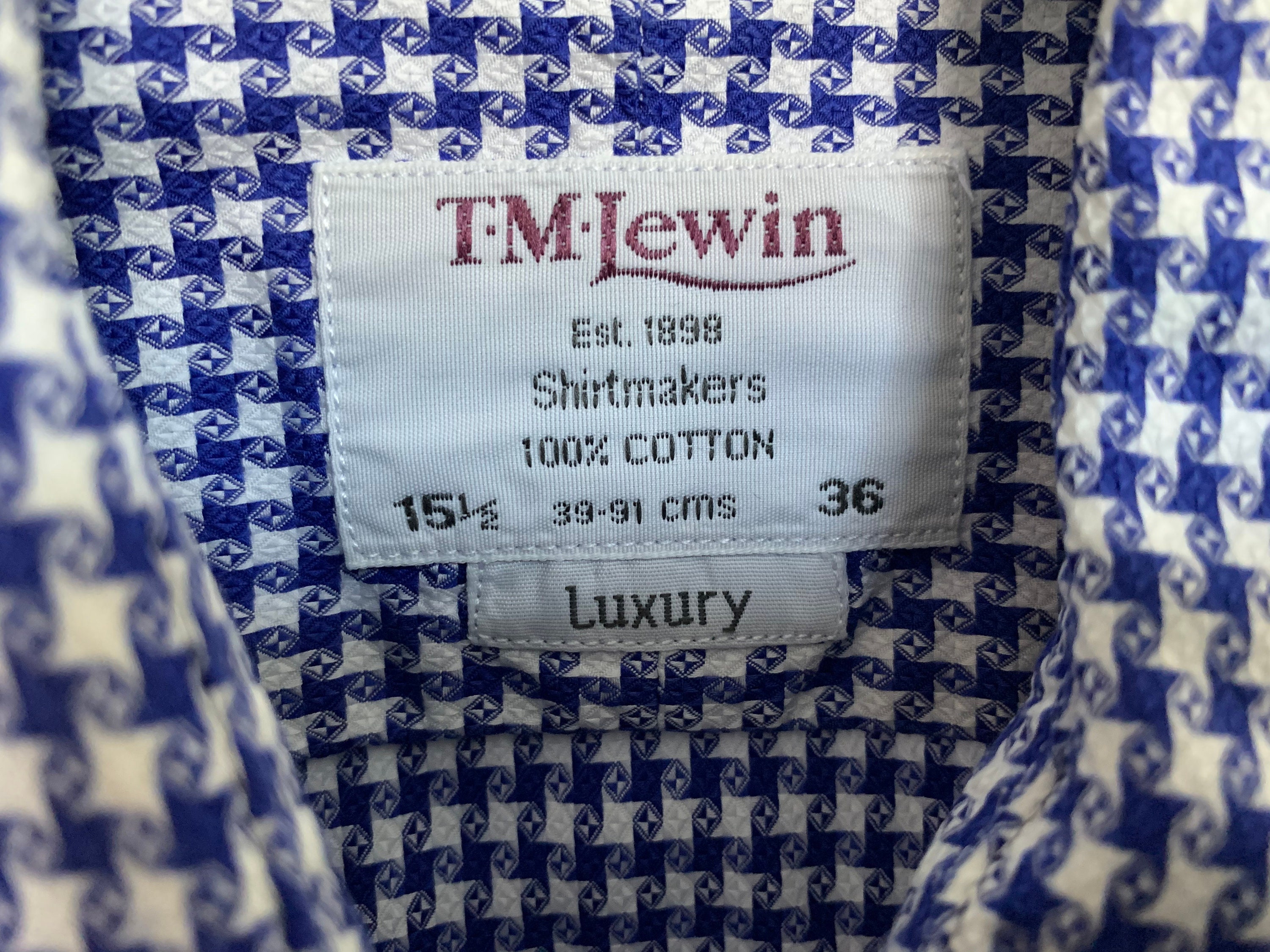 T.M. LEWIN Luxury Shirt - Etsy