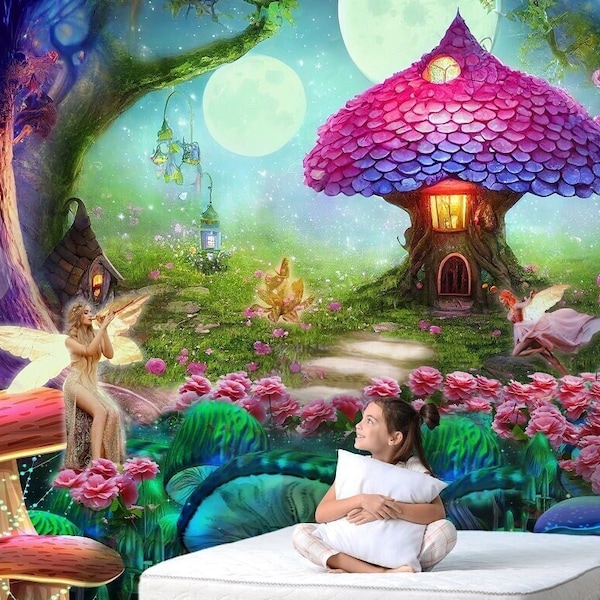 Fairy Wall Mural - Etsy