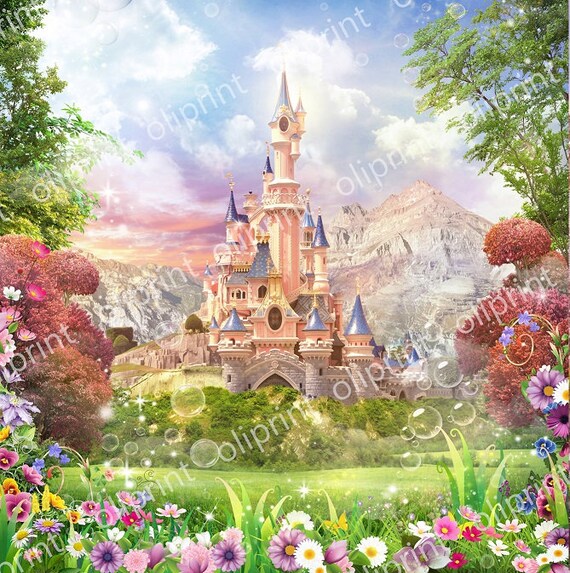 Princess Belle Castle Background