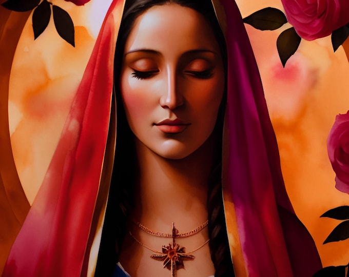 Mary Magdalene - the Divine Rose - Etsy