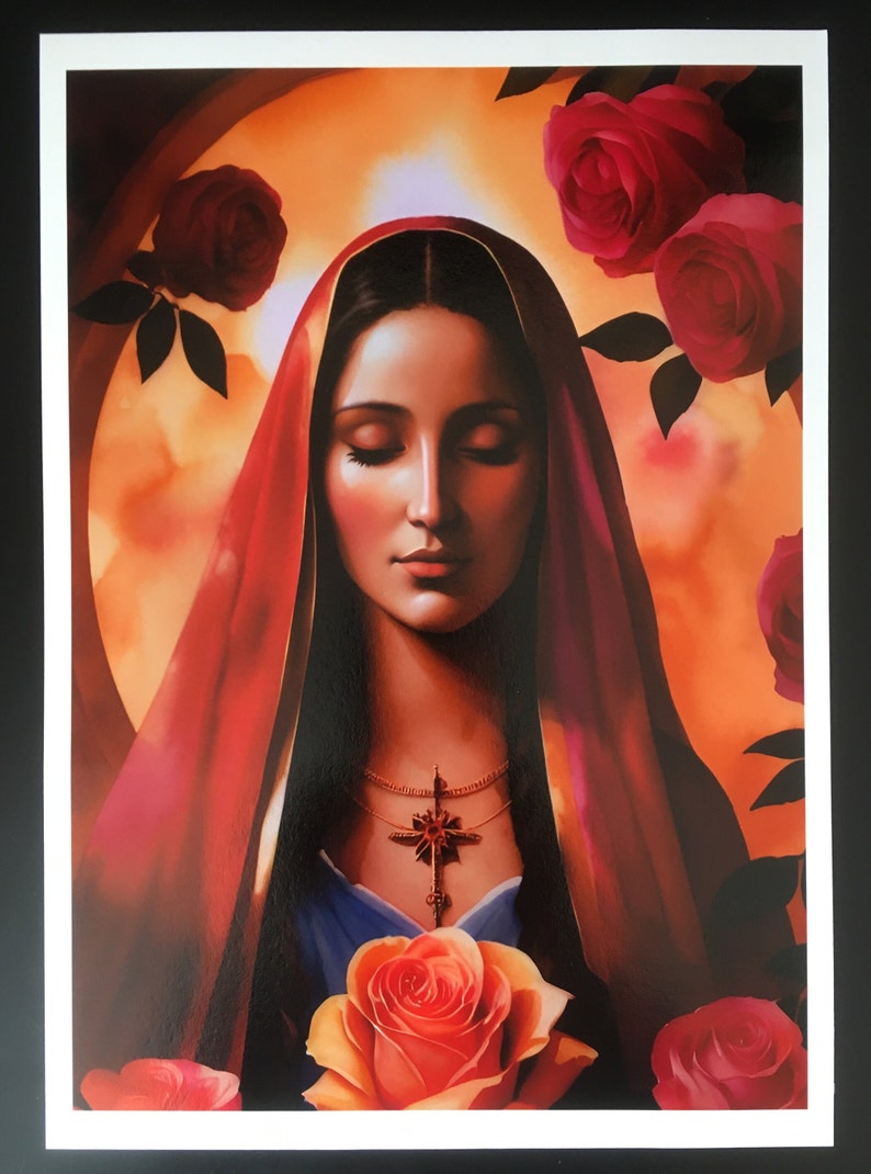 Mary Magdalene - the Divine Rose - Etsy