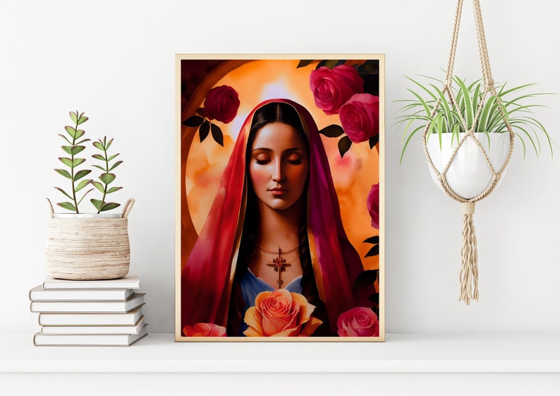 Mary Magdalene - the Divine Rose - Etsy