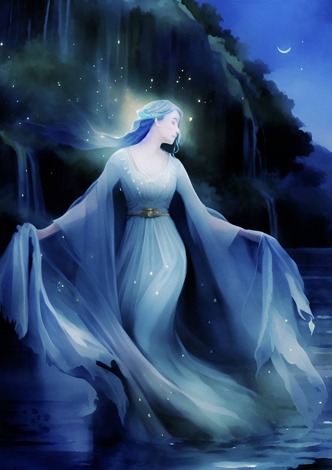 Spirit of the Lady of Avalon - Etsy