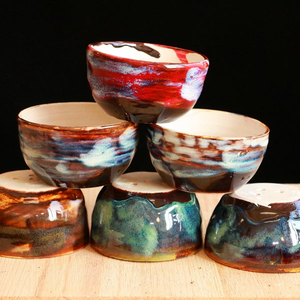 Colorful Flower Pots - Etsy