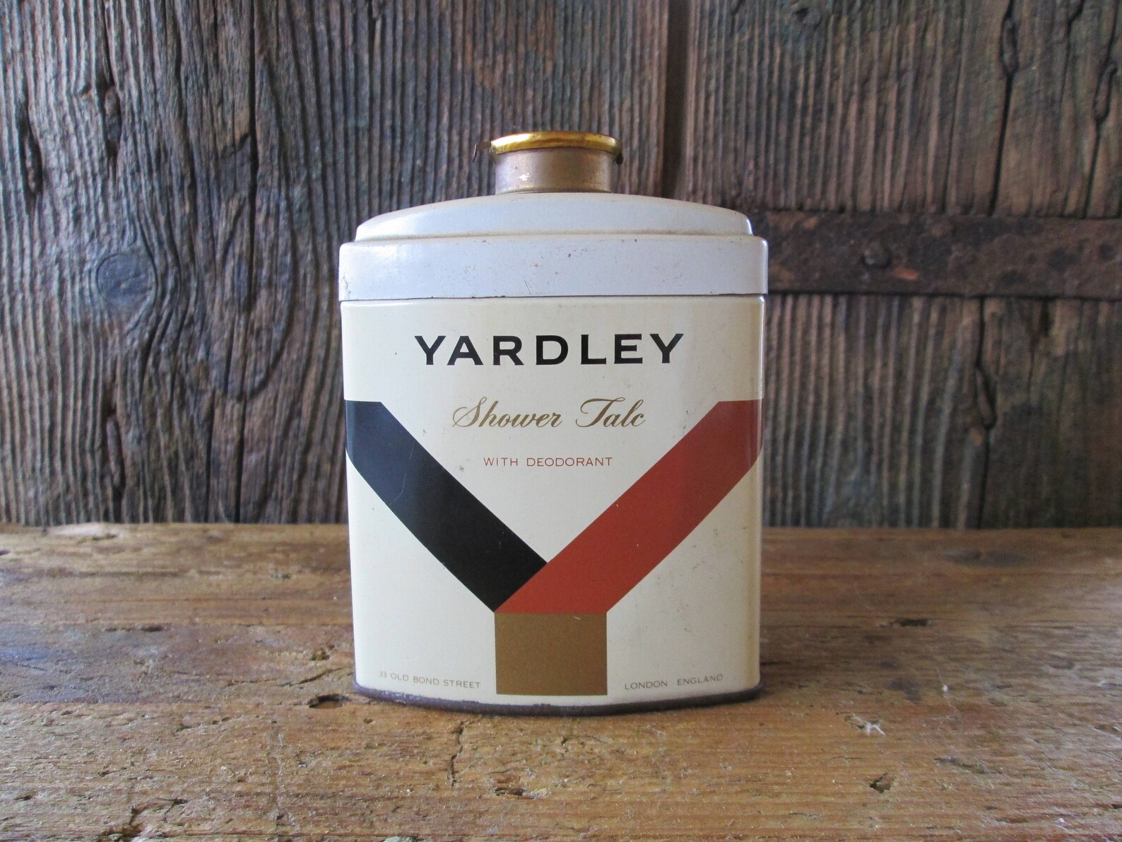 Vintage YARDLEY TIN TALC Powder Yardley Invisible Talc for After ...