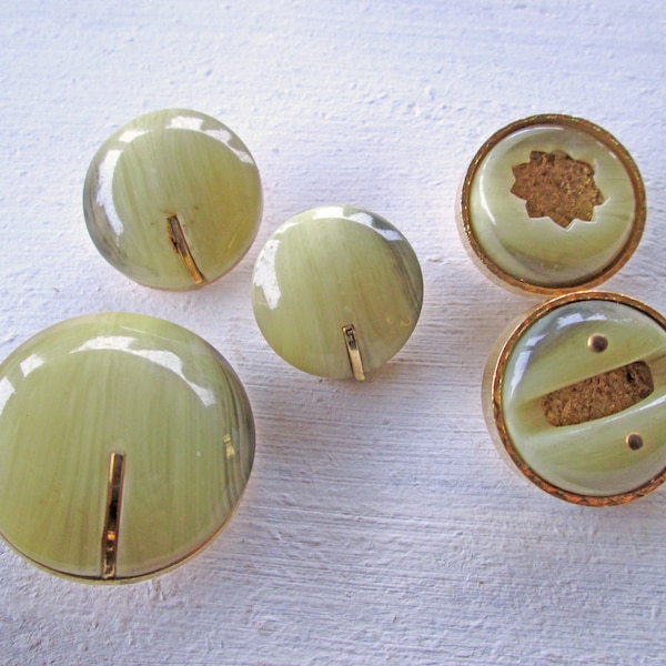 Faux Horn Buttons - Etsy