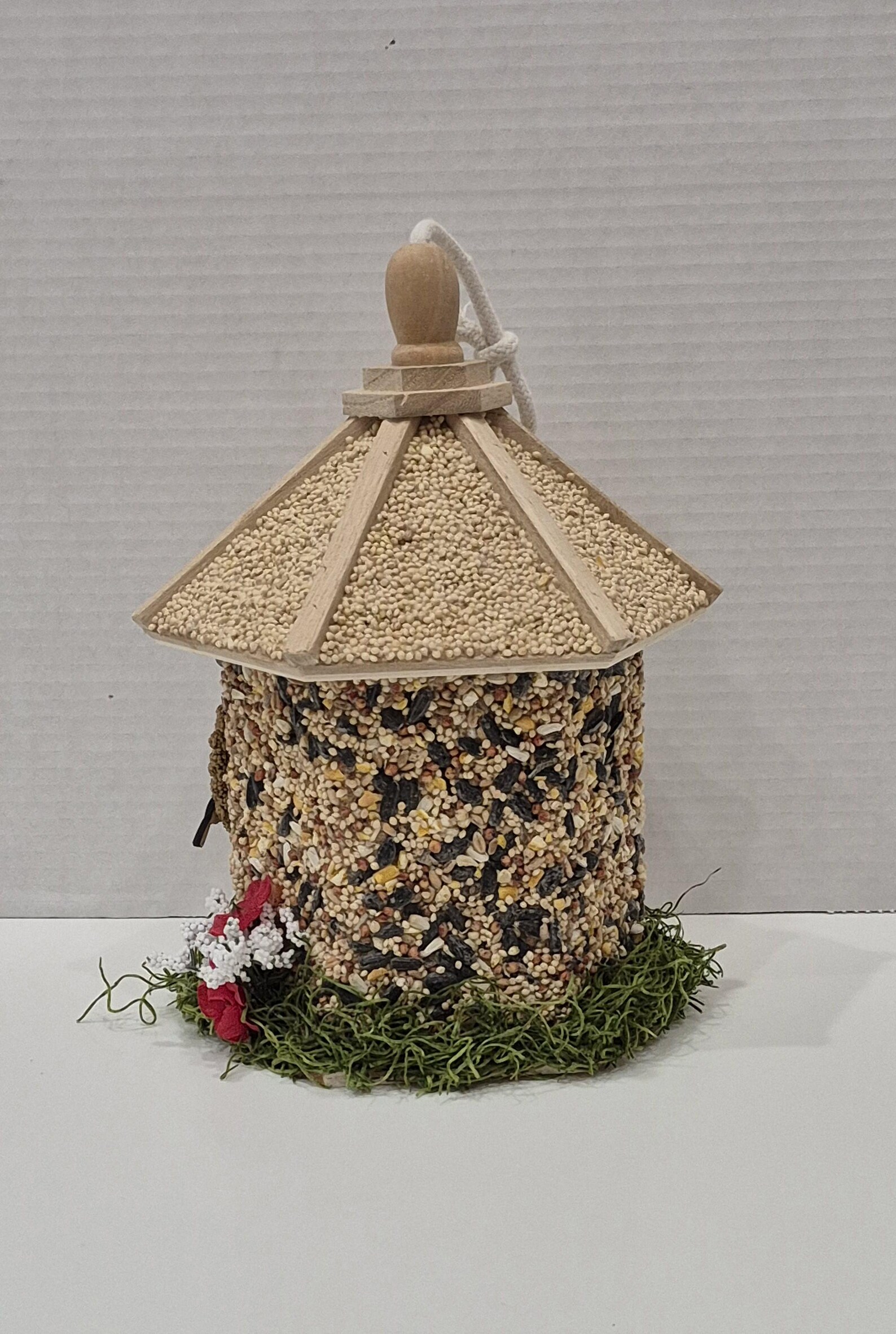 Edible Birdhouse, Bird Feeder, Handcrafted Birdie Bed and Breakfast ...