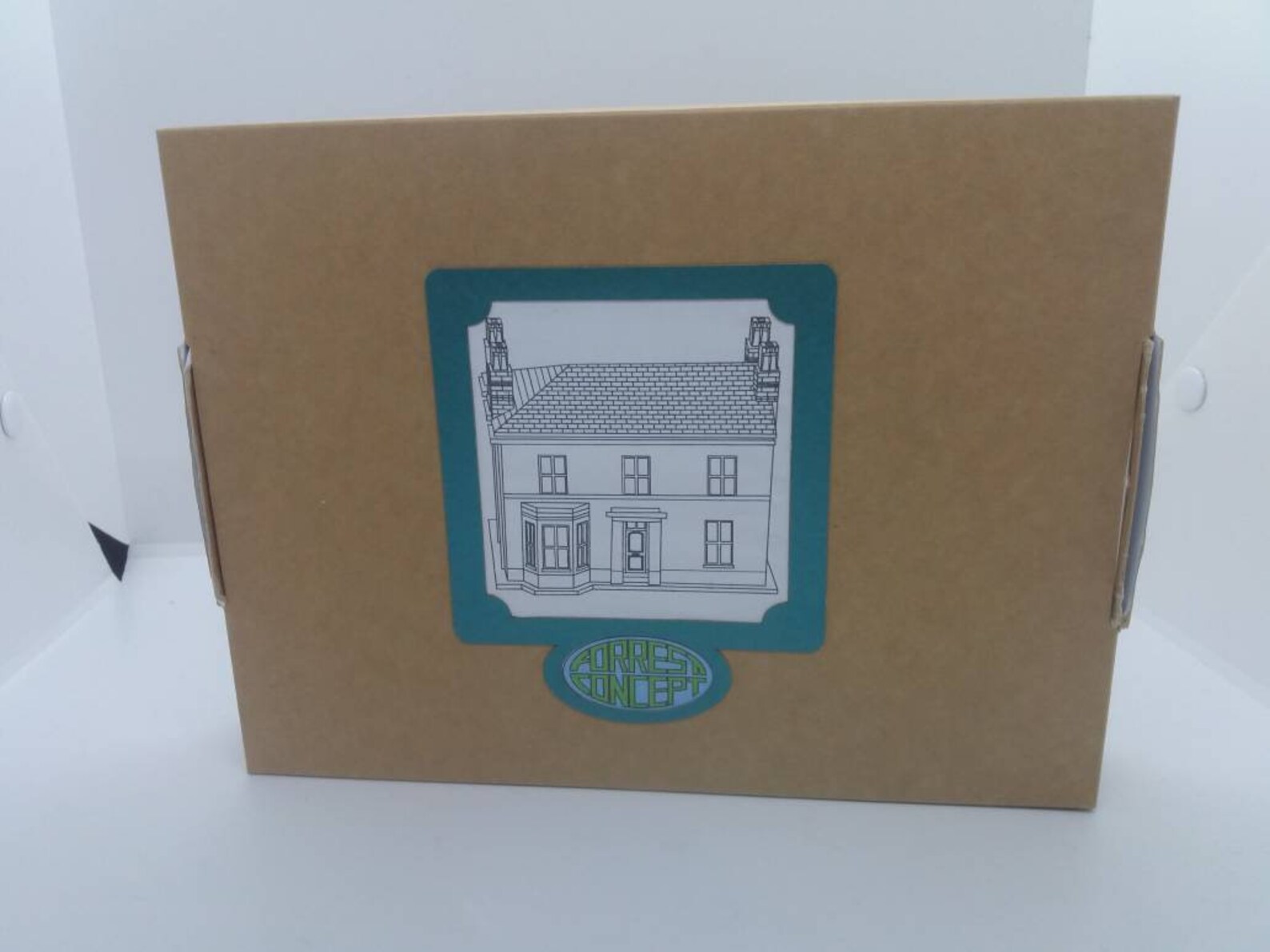 Victorian House Wooden Model Kit Including Paint - Etsy