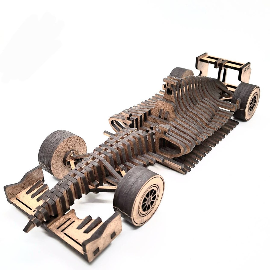 Formula 1 Car. Homemade Wooden Model Kit - Etsy