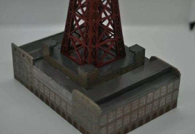 Blackpool Tower. Home Made Wooden Model Kit Inc Paint - Etsy