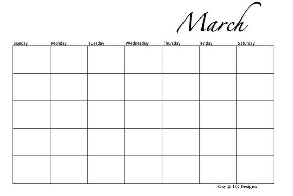 2022 Black And White Calendar