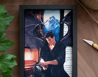 Rhysand Print - ACOTAR Feyre Rhysand Art - Bat Boys Printable - A Court of Thorns & Roses ...