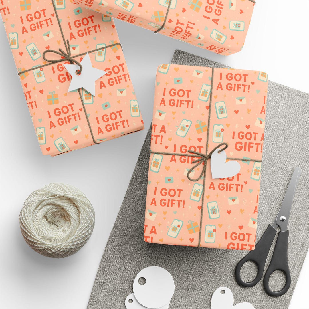 Love Island Wrapping Paper: Funny Reality TV Gift Wrap, Pastel Icons - Etsy