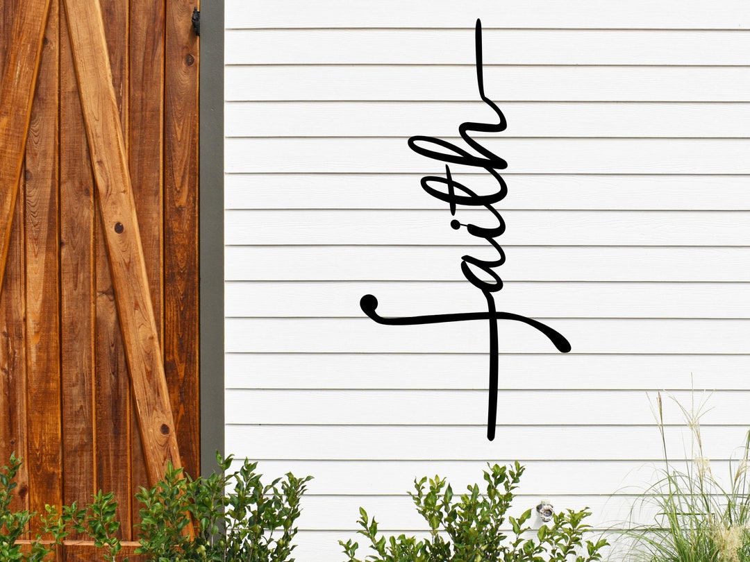 Metal Wall Art | Metal Sign | Metal Cross | Cross Wall Sign | Cross ...