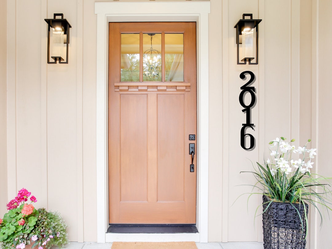 Modern Address Numbers, House Numbers, Address Sign, Address Plaque ...