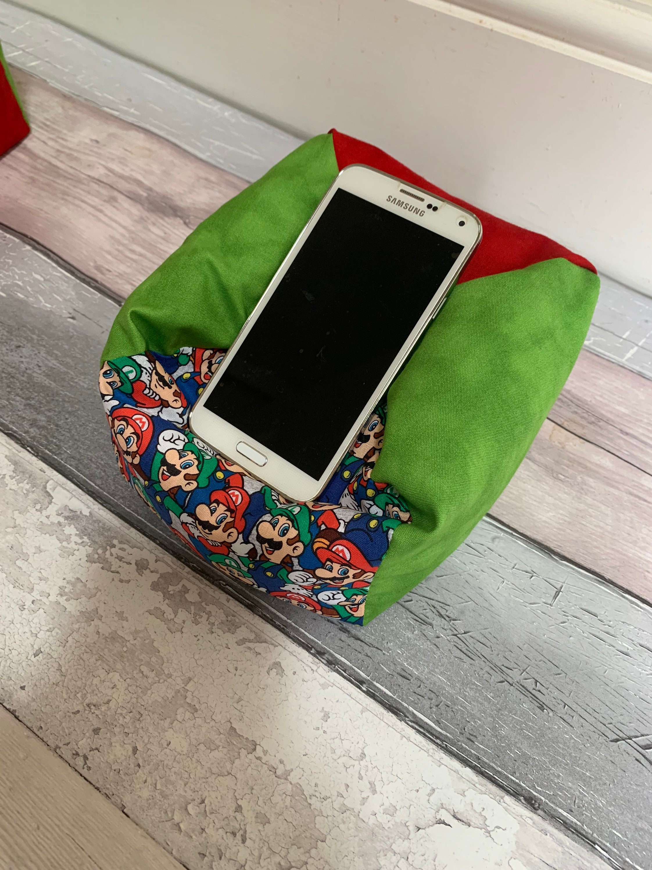 Super Mario Ipad Pro Stand Ipad Beanbag Support Kindle Device - Etsy