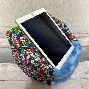 Super Mario iPad Pro Stand iPad Beanbag Support Kindle Device E-reader ...