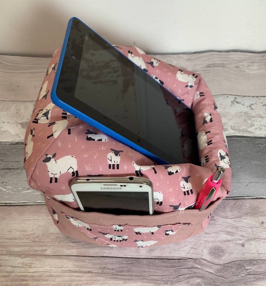 Sheep Lambs iPad Pro Stand iPad Beanbag Nintendo Pillow Kindle Device E ...