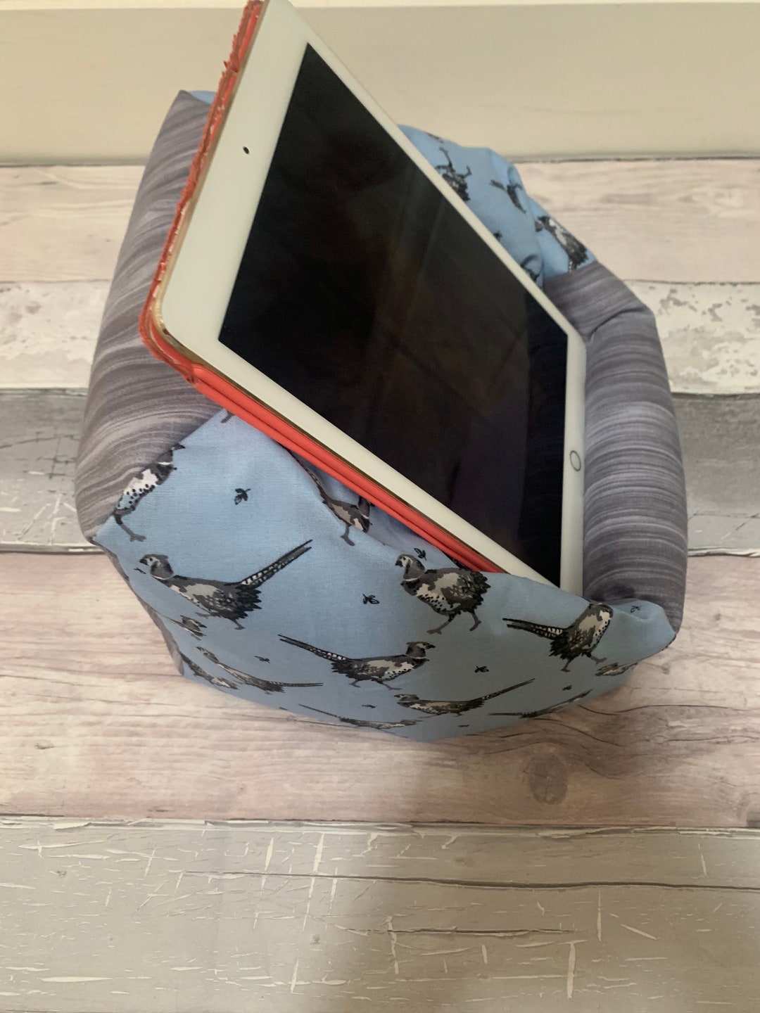 Pheasant iPad Pro Cushion iPad Stand Tablet Beanbag Support Pillow ...