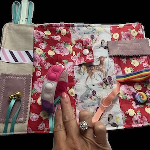 Alzheimer Activity Blanket for Elderly Dementia Autism ADHD Anxiety ...