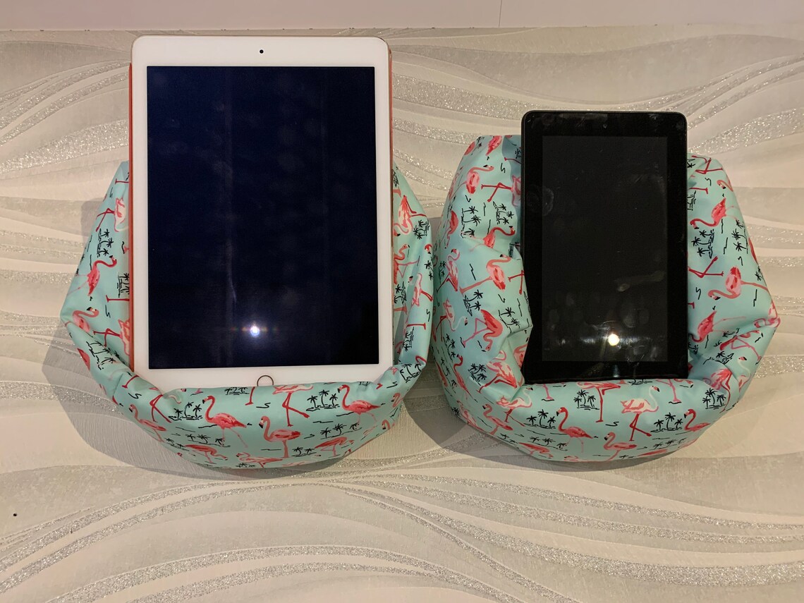 Flamingo Ipad Pro Cushion Ipad Stand Tablet Beanbag Pillow - Etsy UK