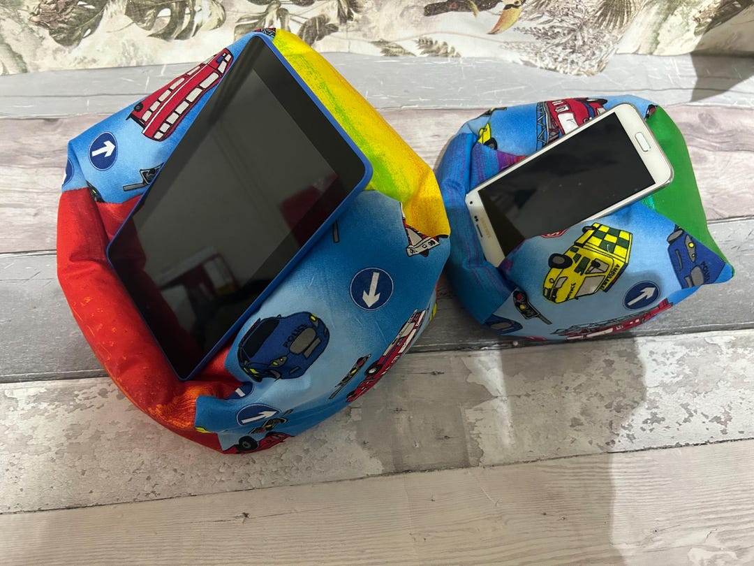 Police Fire Engine Ambulance iPad Pro Cushion iPad Stand Tablet Beanbag ...