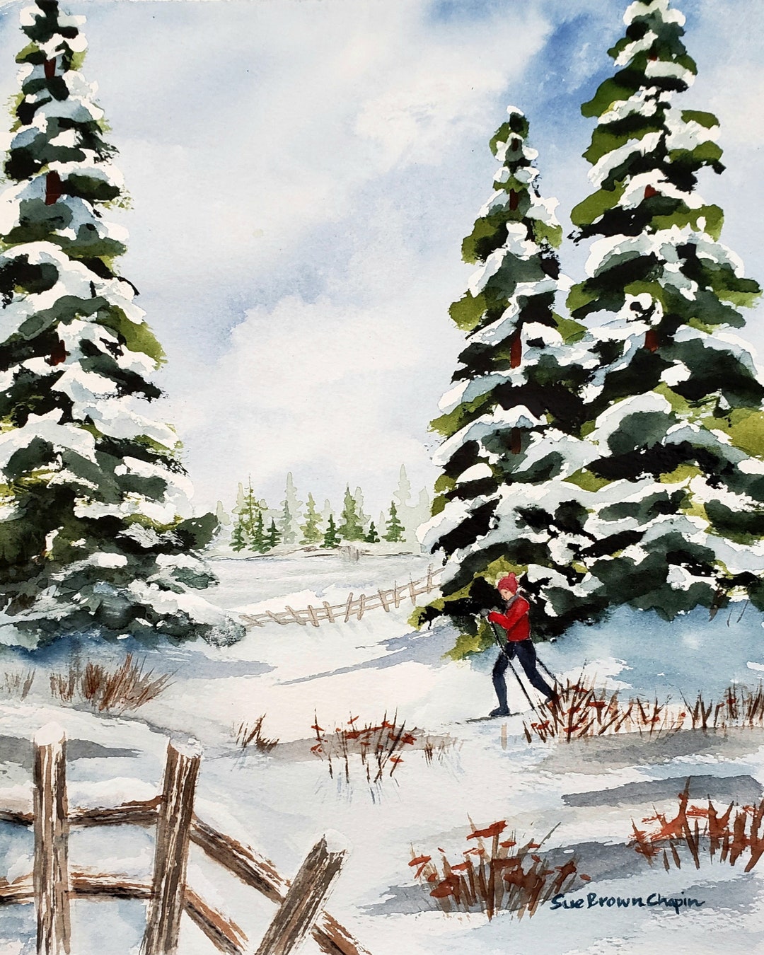 Winter Wander 11x14 Print - Etsy