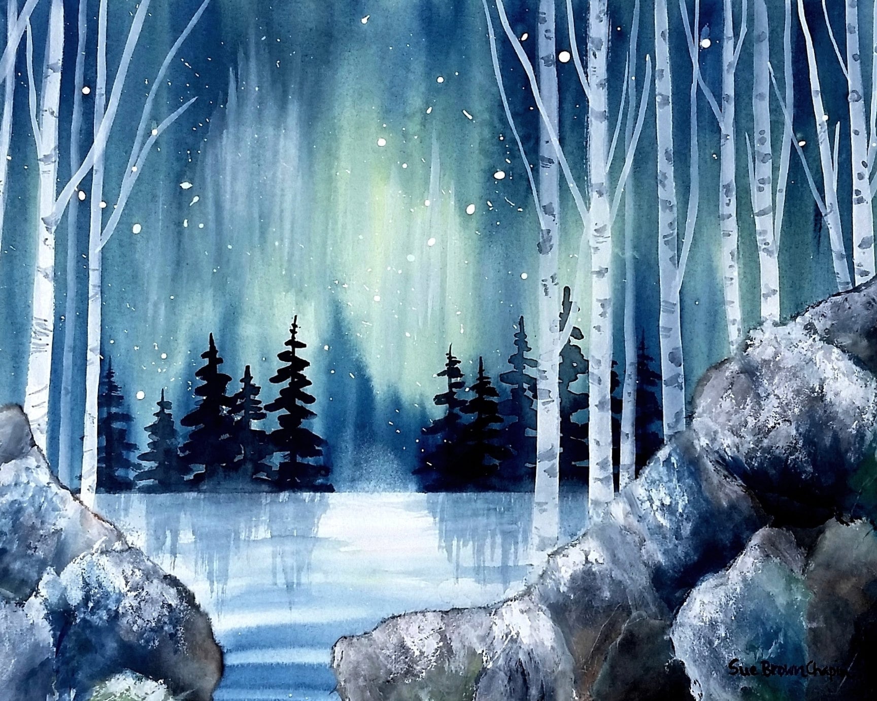 Winter Peace 11x14 Print | Etsy