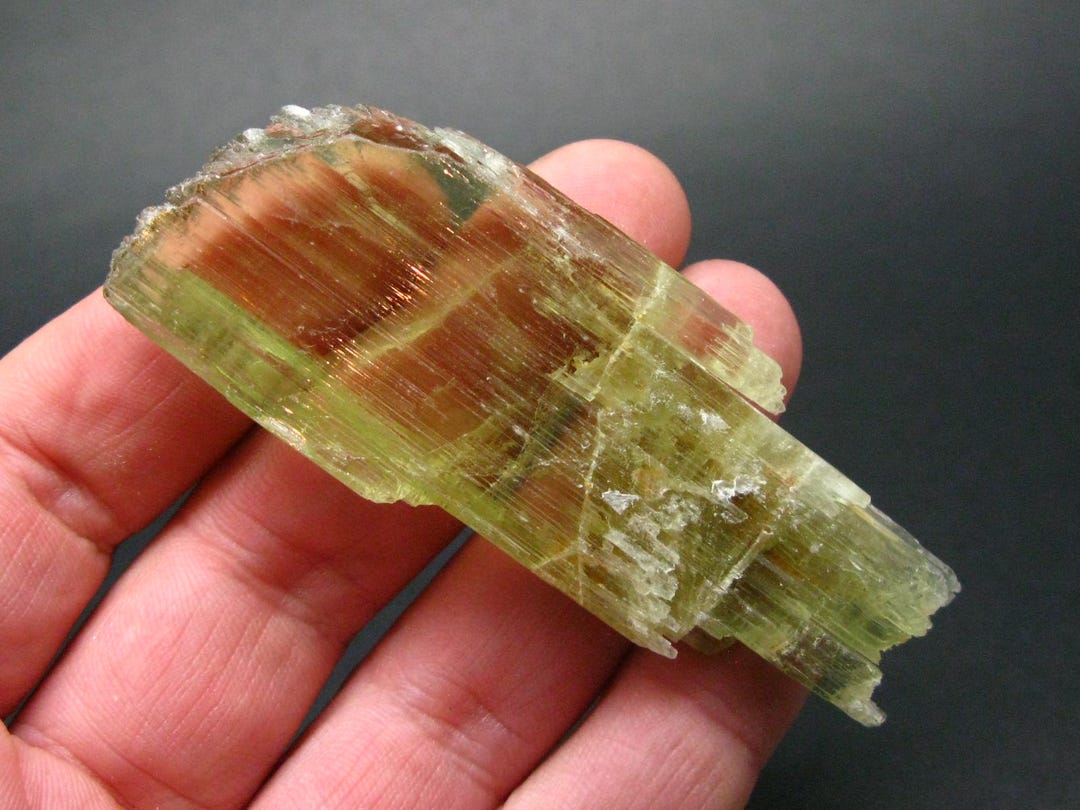Gem Green Hiddenite Spodumene Crystal From Brazil - 3.2" - 42.1 Grams ...