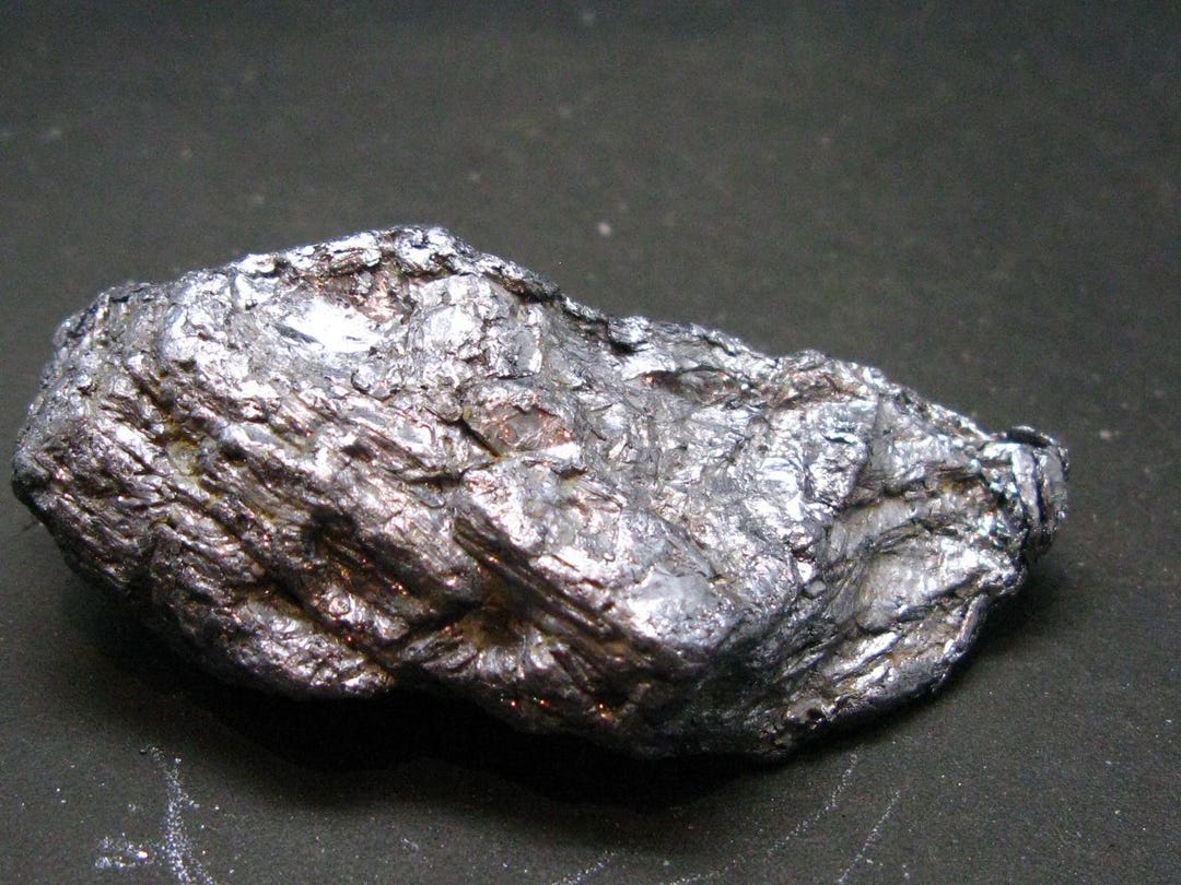 Rare Molybdenite Crystal From Canada - 2.1" - 47.35 Grams - Etsy