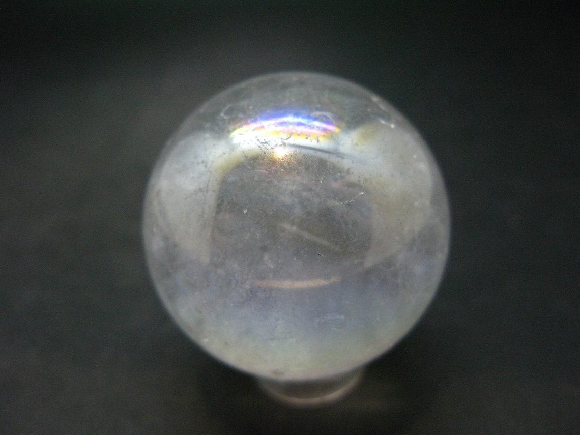 Beautiful Angel Aura Quartz Crystal Sphere Ball From Brazil - 1.4" - Etsy