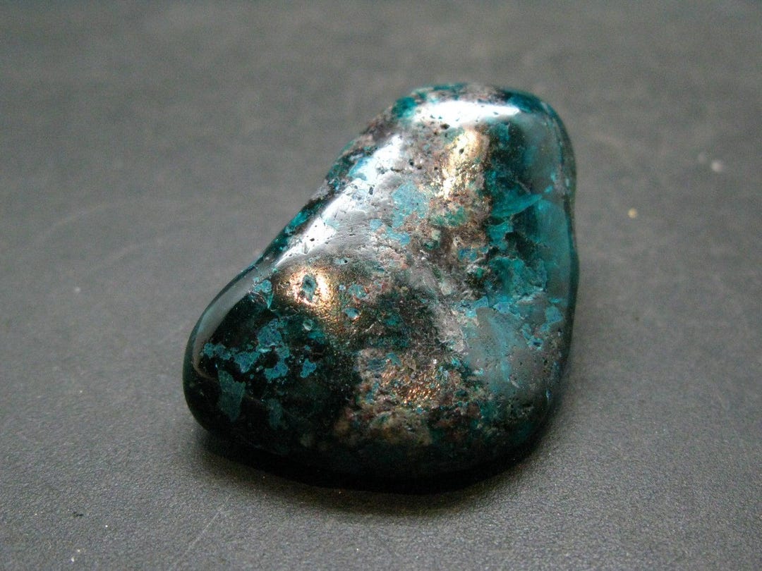 Very Nice Tumbled Dioptase Stone From Congo - 1.5" - 27.96 Grams - Etsy