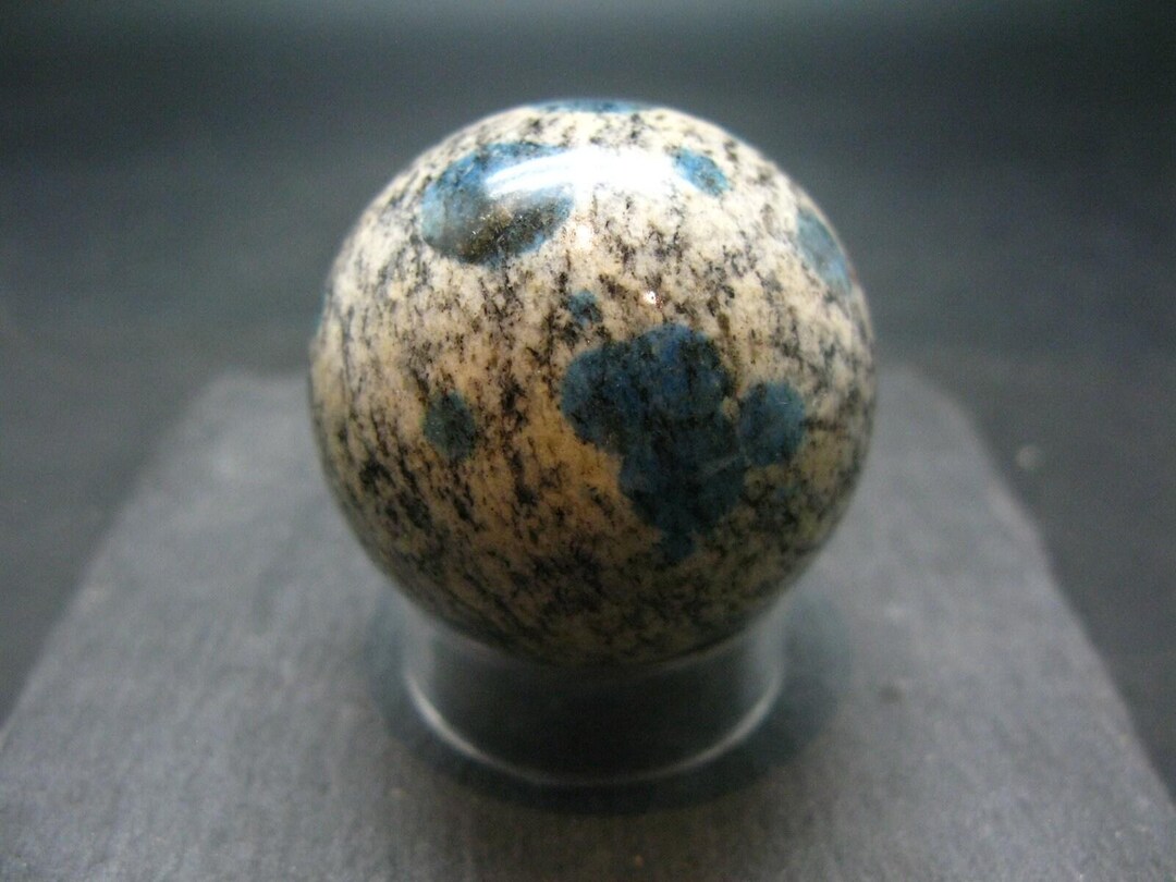 K2 Jasper Azurite Sphere From Pakistan - 1.6" - 96.48 Grams - Etsy
