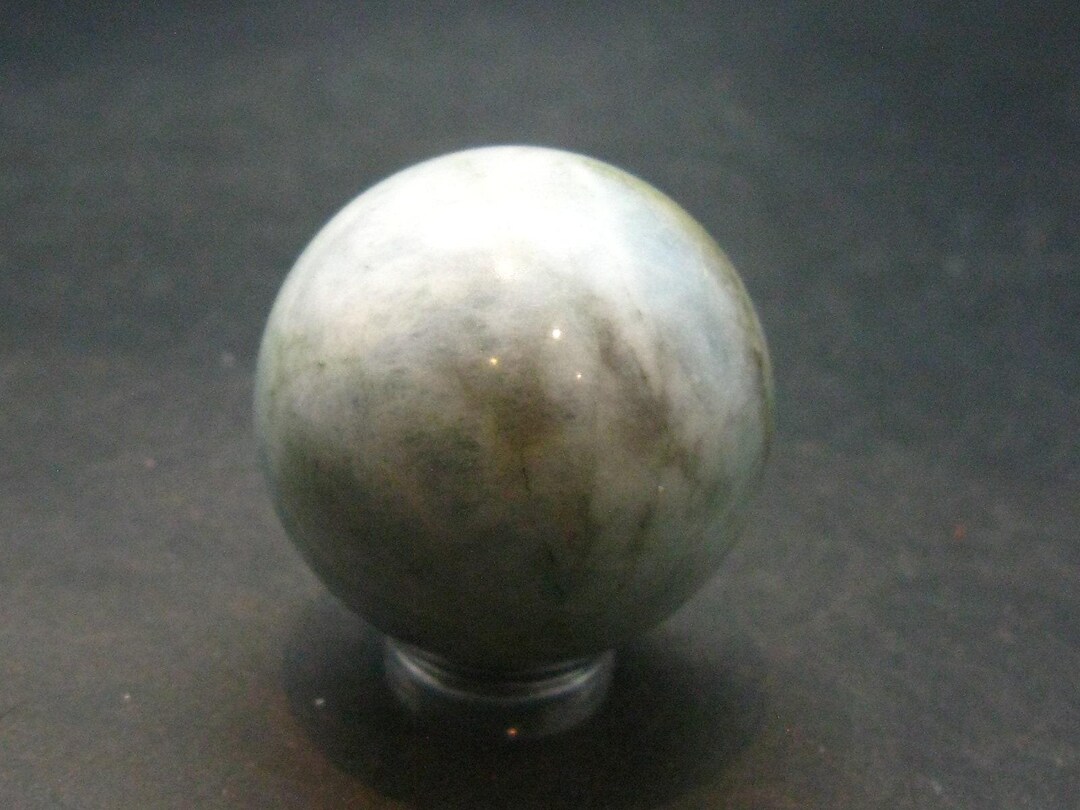 Blue Aquamarine Sphere Ball From Brazil - 1.3" - 51.46 Grams - Etsy ...