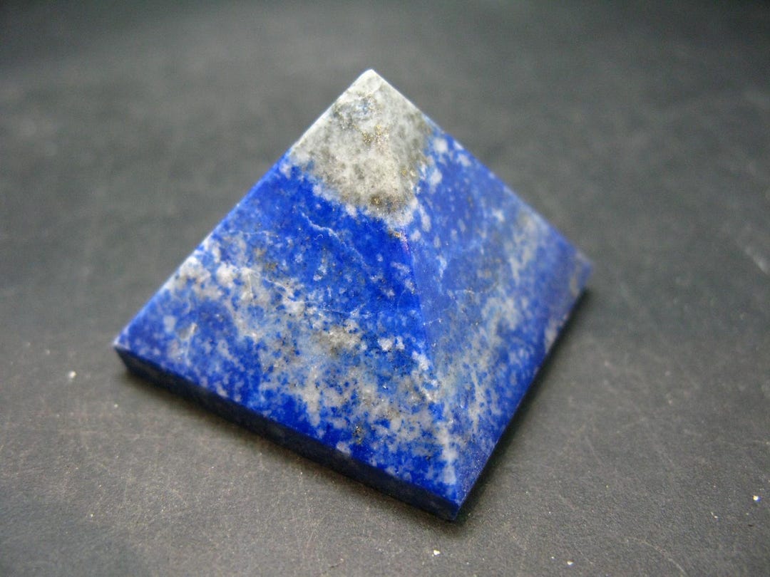 Beautiful Blue Lapis Lazuli Pyramid From Afghanistan - 1.5" - Etsy