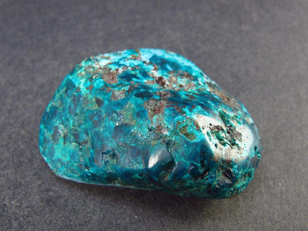 Very Nice Tumbled Dioptase Stone From Congo - 1.7" - 39.5 Grams - Etsy