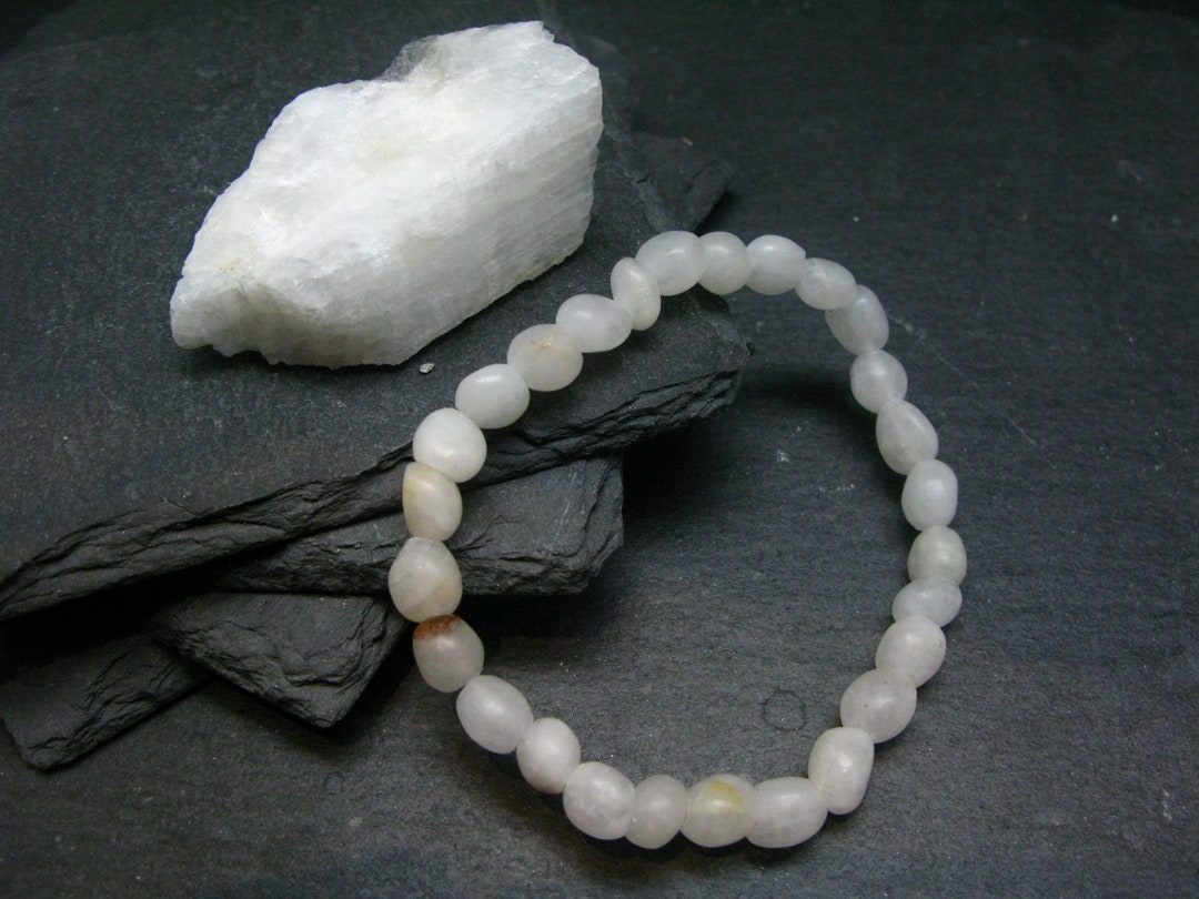 Cryolite Genuine Bracelet ~ 7 Inches ~ 8mm Tumbled Beads - Etsy