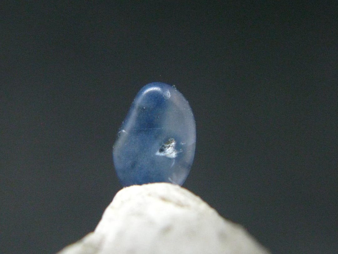 Gem Benitoite Polished Stone From California - 0.58 Carats - Etsy