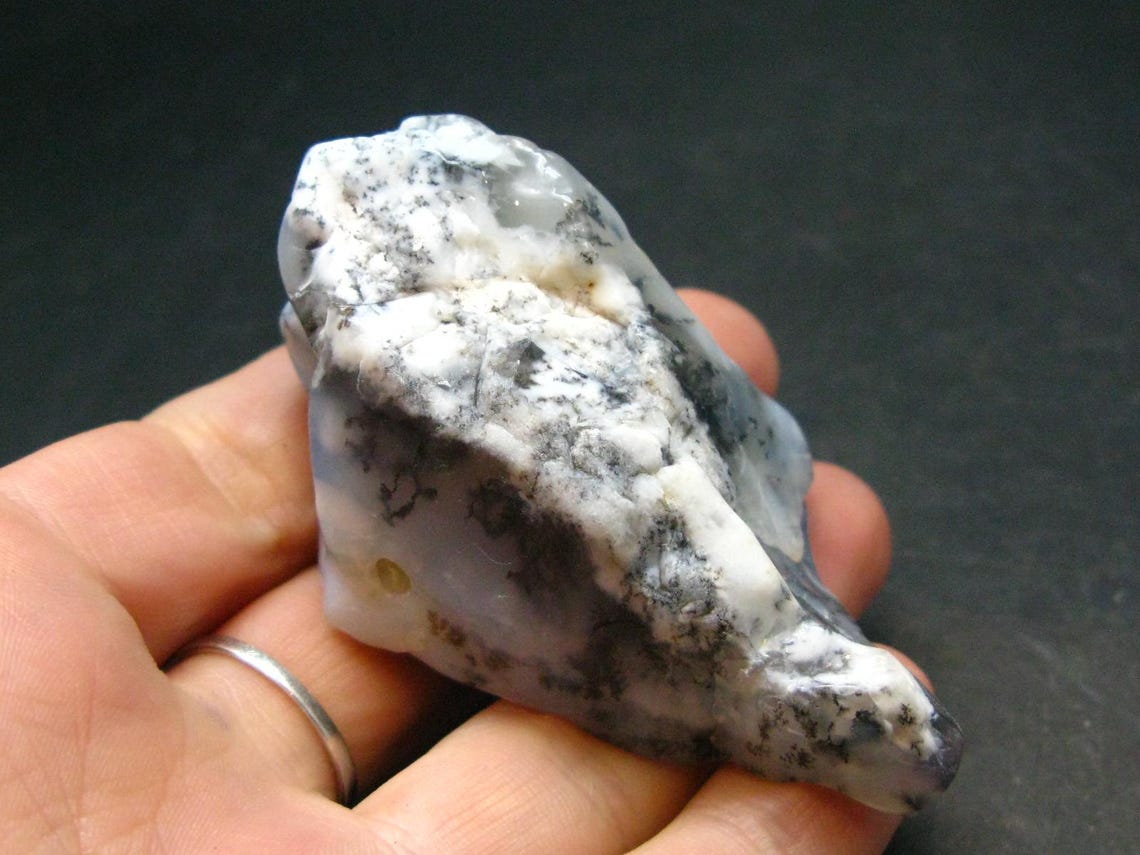 Rare Merlinite Tumbled Stone From Brazil - 2.7" - Etsy