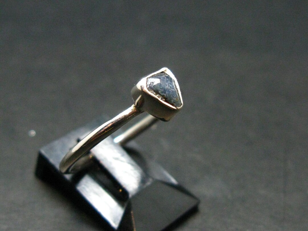 Benitoite Silver Ring From California - Size 7 - 1.79 Grams - Etsy