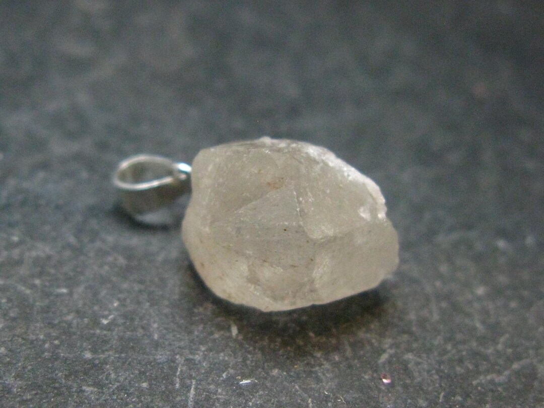 Rare Gem Phenacite Phenakite Crystal Silver Pendant From Myanmar (burma ...