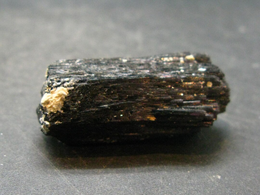 Fine Black Tourmaline Schorl Crystal From Namibia - 1.4" - Etsy