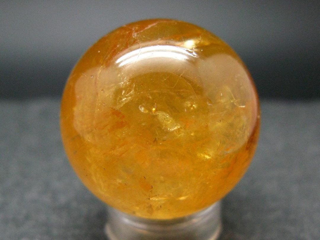 Imperial Topaz Sphere Ball From Brazil - 1.0" - 142.3 Carats - Etsy