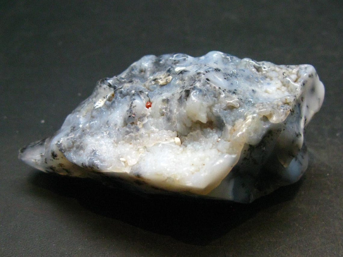 Rare Merlinite Tumbled Stone From Brazil - 2.7" - Etsy