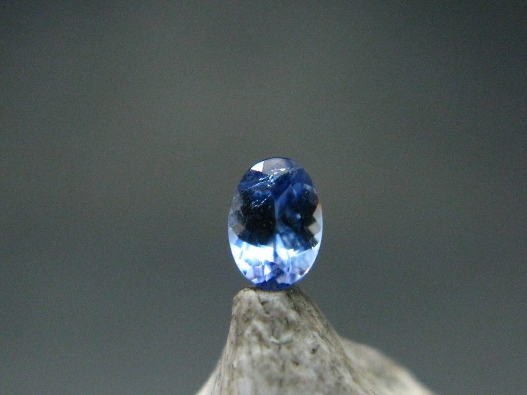 Gem Benitoite Cut Stone From California - 0.13 Carats - 3.6x2.5mm - Etsy