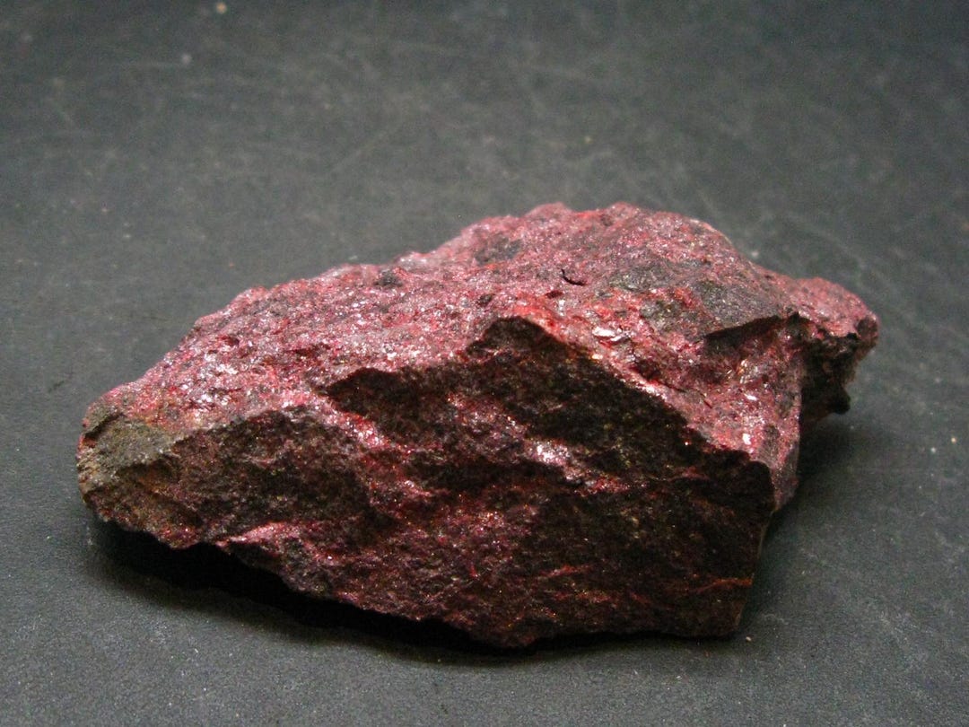 Rare Cinnabar Raw Piece From USA - 2.2" - 56.69 Grams - Etsy