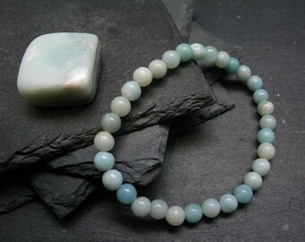 Azumar Genuine Bracelet 7 Inches 12mm Round Beads - Etsy